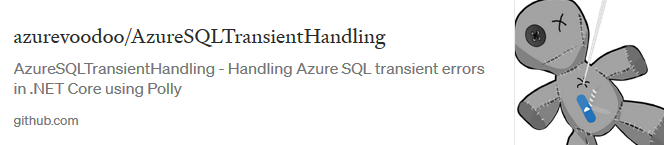 @devlead - Mattias Karlsson's Blog - Azure SQL transient errors @devlead - Mattias Karlsson's Blog - Azure SQL transient errors